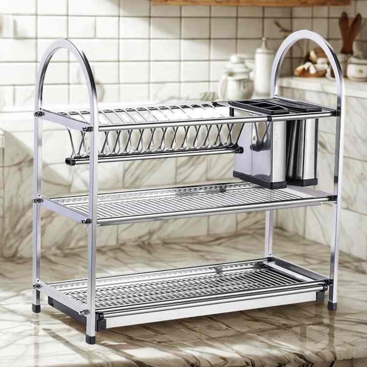 Stainless Steel Crockery Rack – Z Crockery House